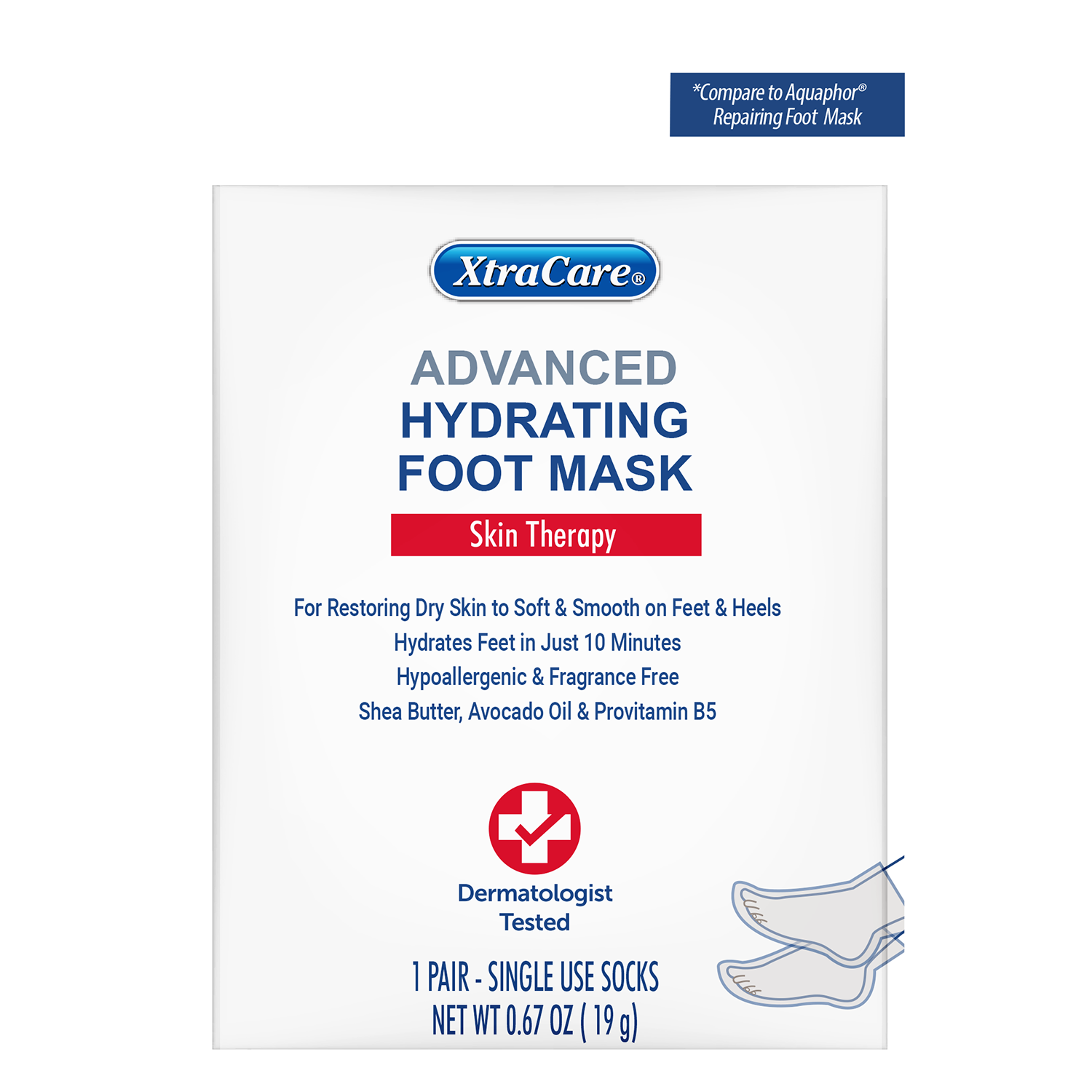 Advanced Hydrating Foot Mask | Rejoice International